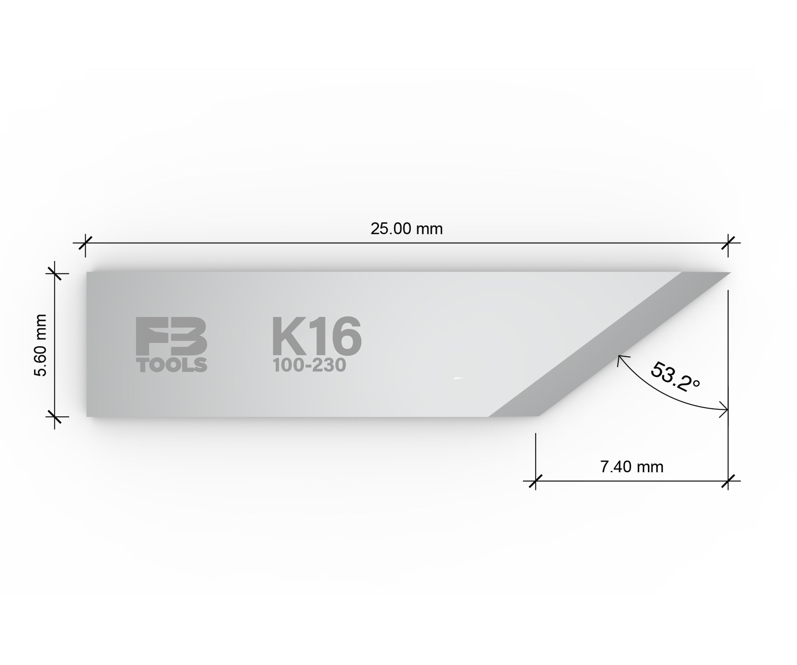 K16 Knife Blade – Replacement for Zund Z16 | Flatbed Tools