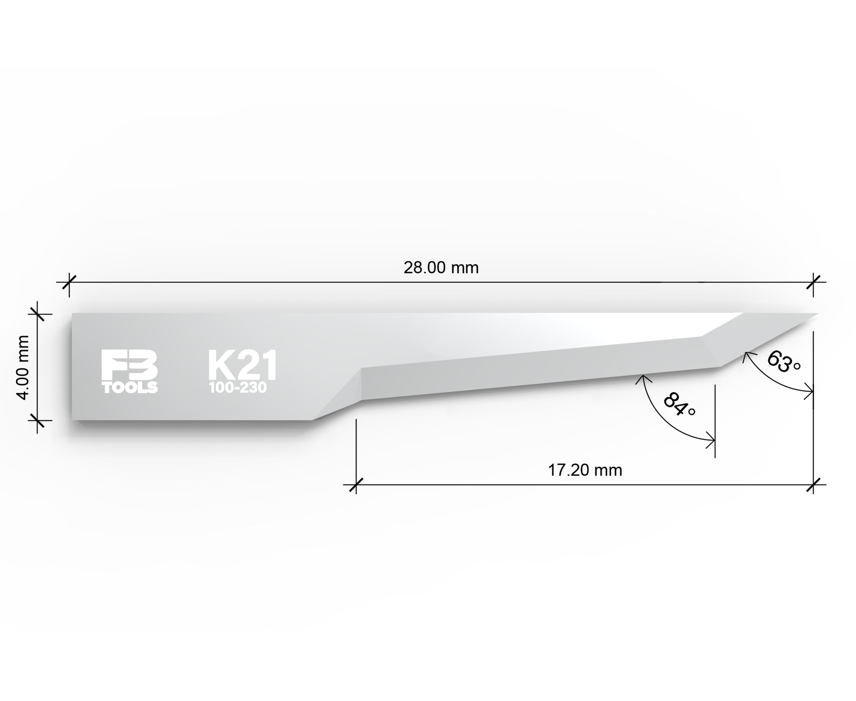 K21 Knife Blade – Replacement for Zund Z21 | Flatbed Tools