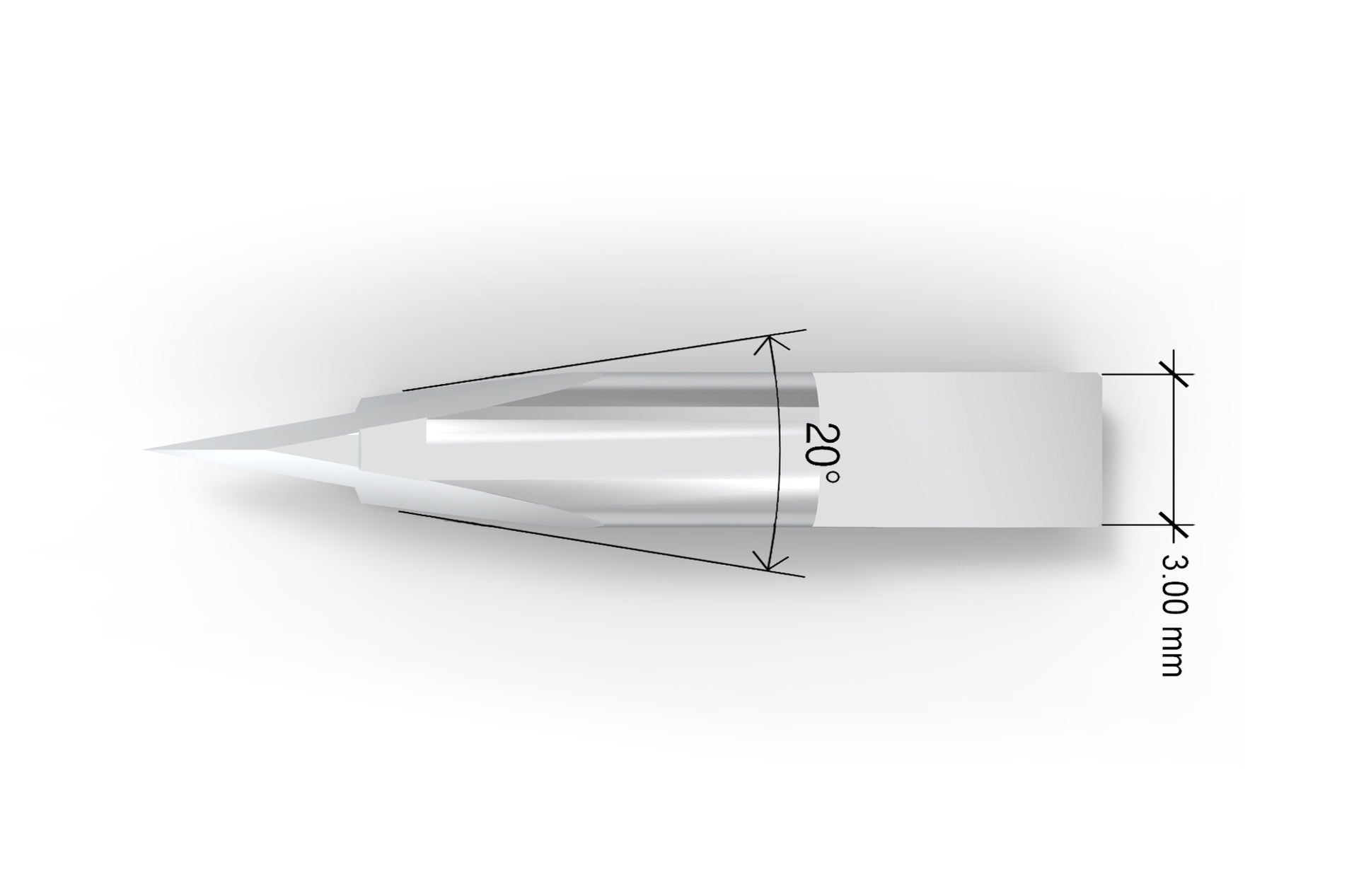 K5 Knife Blade – Kiss Cut for Vinyl & Film | Flatbed Tools