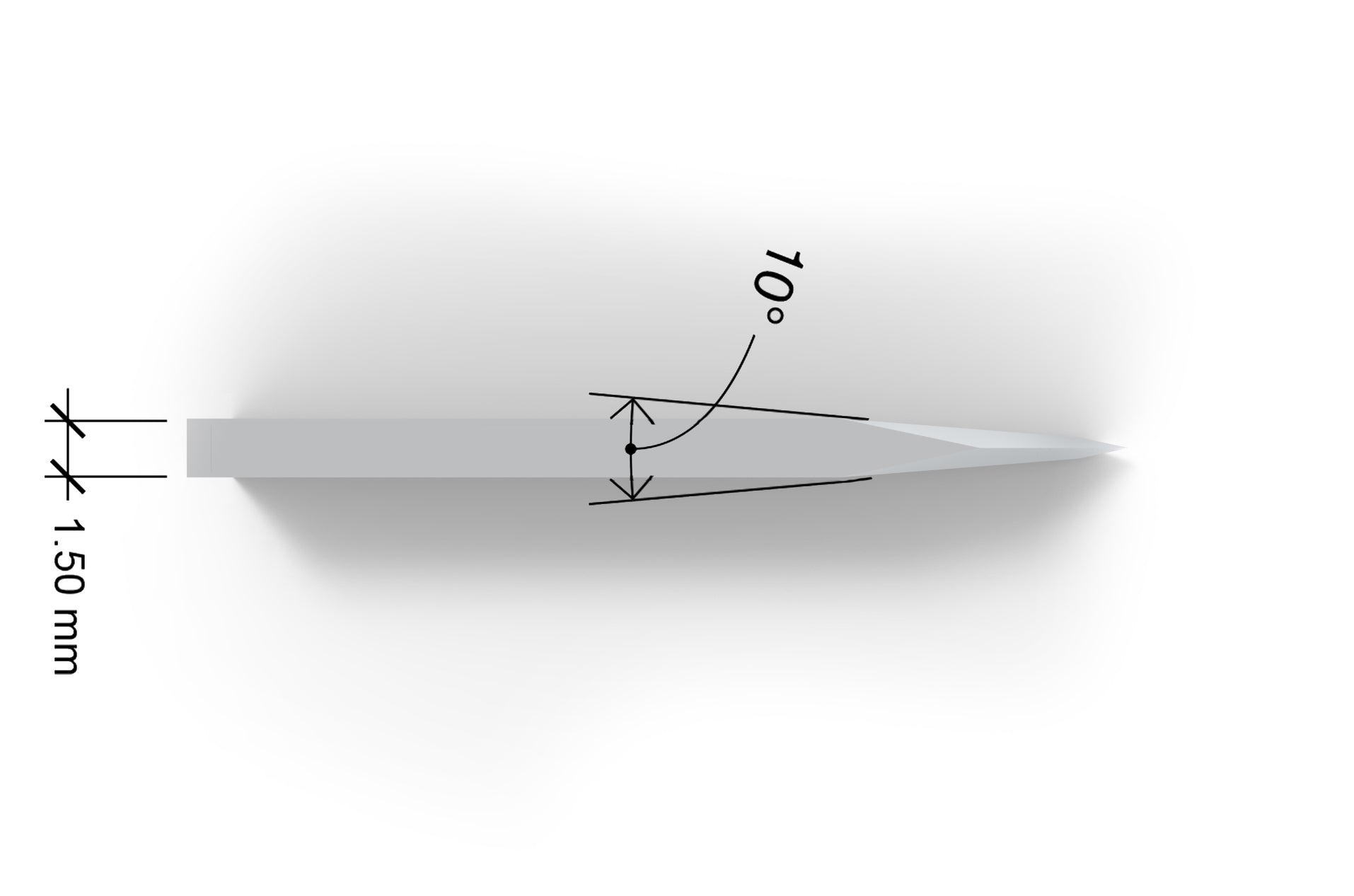 K10s Knife Blade – Replacement for Summa, Zund, Esko | Flatbed Tools